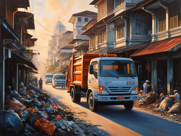 Tukang Sampah Keliling Profesional dan Ramah Lingkungan di Depok